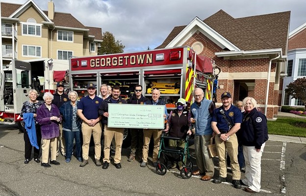 Meadow Ridge Donates $12.5K to Georgetown Fire - Meadow Ridge